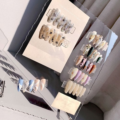Props Tools Acrylic Nail Practice Nail Art Display Display Board Nail ...