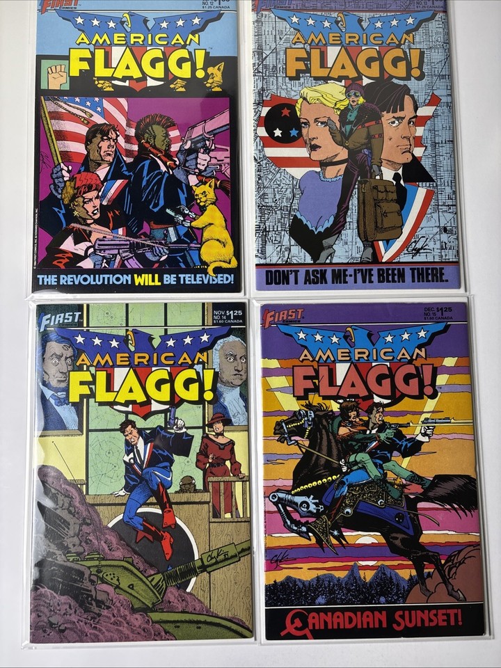 First Comics - American Flagg - Comic Book Lot Of 27- #1-26, + Special ...