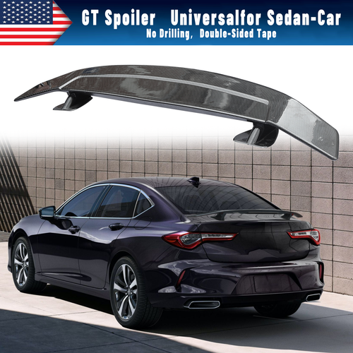 For Acura TLX RDX CarbonSpoiler Rear Trunk Lip Spoiler Roof Tail Wing ...