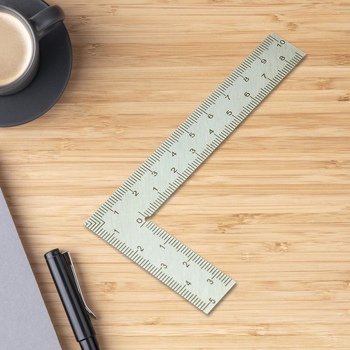 L Shaped Ruler Right Angle Ruler for Hobby Model Making Tools Drafting ...