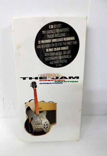 The Jam Direction Reaction Creation - 5 CD Boxset 117 Tracks & 88 Page ...