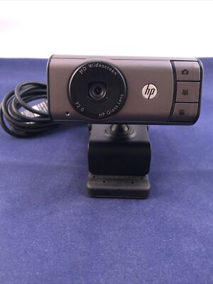 HP HD3100 720P 5MP HD Widescreen F2.0 Glass Lens Webcam Clip Mount | eBay