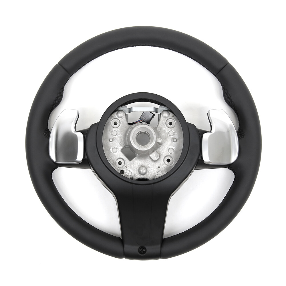 FOR BMW F32 F30 F22 F36 F33 STEERING WHEEL M SPORT BLACK MT HEATED OEM ...