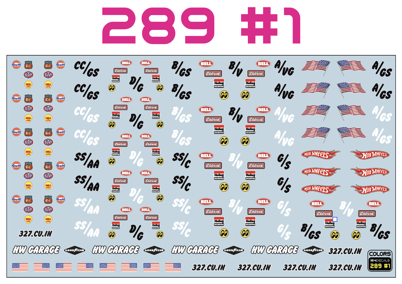 1x '55 Bel Air Gasser Waterslide Decals Compatible Hw Custom 1/64 Scale ...