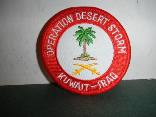 OPERATION DESERT STORM KUWAIT-IRAQ PATCH # 179 MINT | eBay
