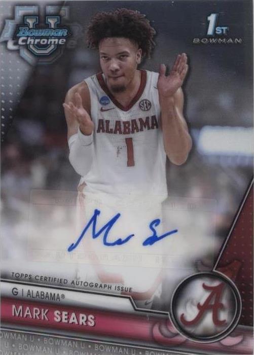 2023-24 Bowman University Chrome - Chrome Prospect Autographs Mark ...