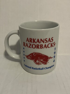 1994 Arkansas Razorback, National Basketball Champions, Coffee Mug | eBay