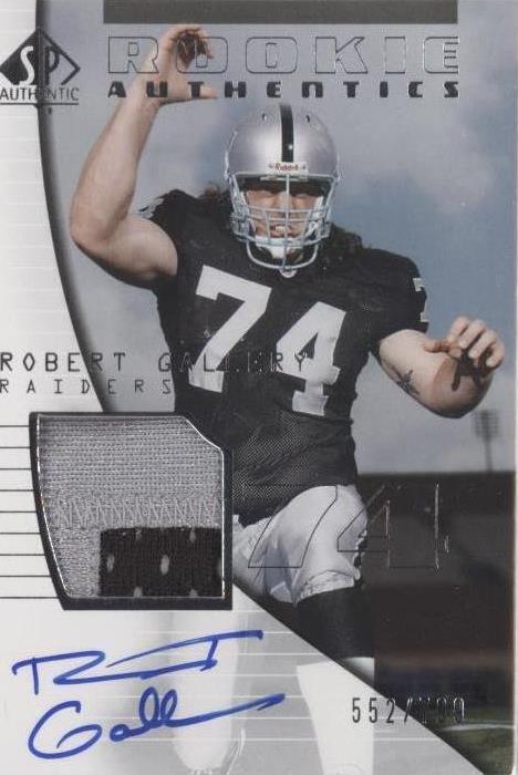 2004 SP Authentic - Rookie Authentics Robert Gallery #196 /799 (AU, MEM ...
