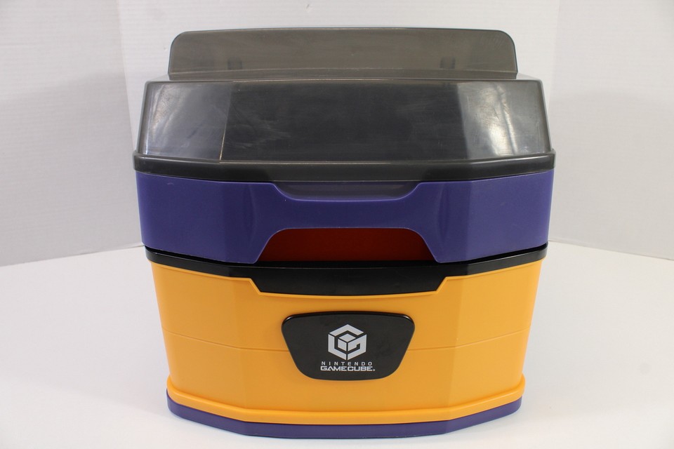 Nintendo GameCube Station Rack Organizer Shelf Drawer Cracked US Seller ...