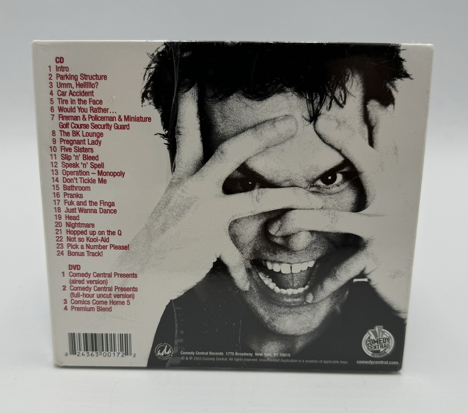 Dane Cook - Harmful If Swallowed (2003, CD/DVD set) Brand New ...