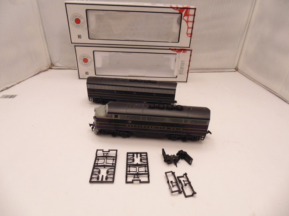 Stewart Hobbies HO Scale B&O Powered F3A Phase II & Powered F3B Phase ...