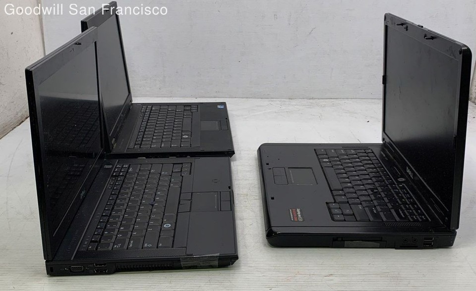 3 Dell Laptops Latitude E6400/E5400 And Vostro 1000 No HDD/OS | eBay