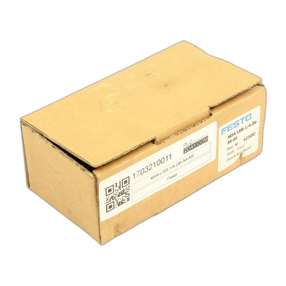 FESTO 527692 MS4-LRB-1/4-D6-A4-AS Filter Regulator New in stock at ...