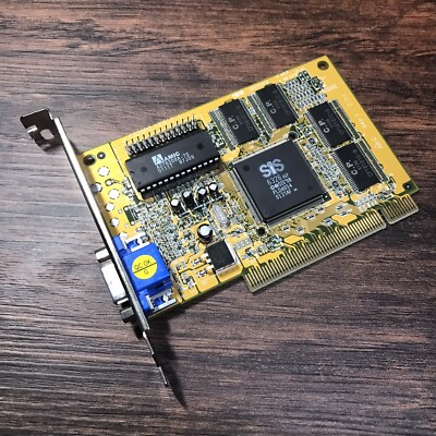 SIS 6326 8MB PCI Video Card GRAPHICS ACCELERATOR C326PS | eBay