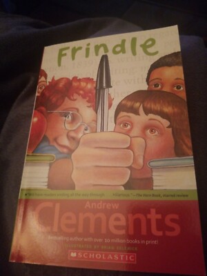 Frindle by Andrew Clements (Scholastic Paperback New Book ...