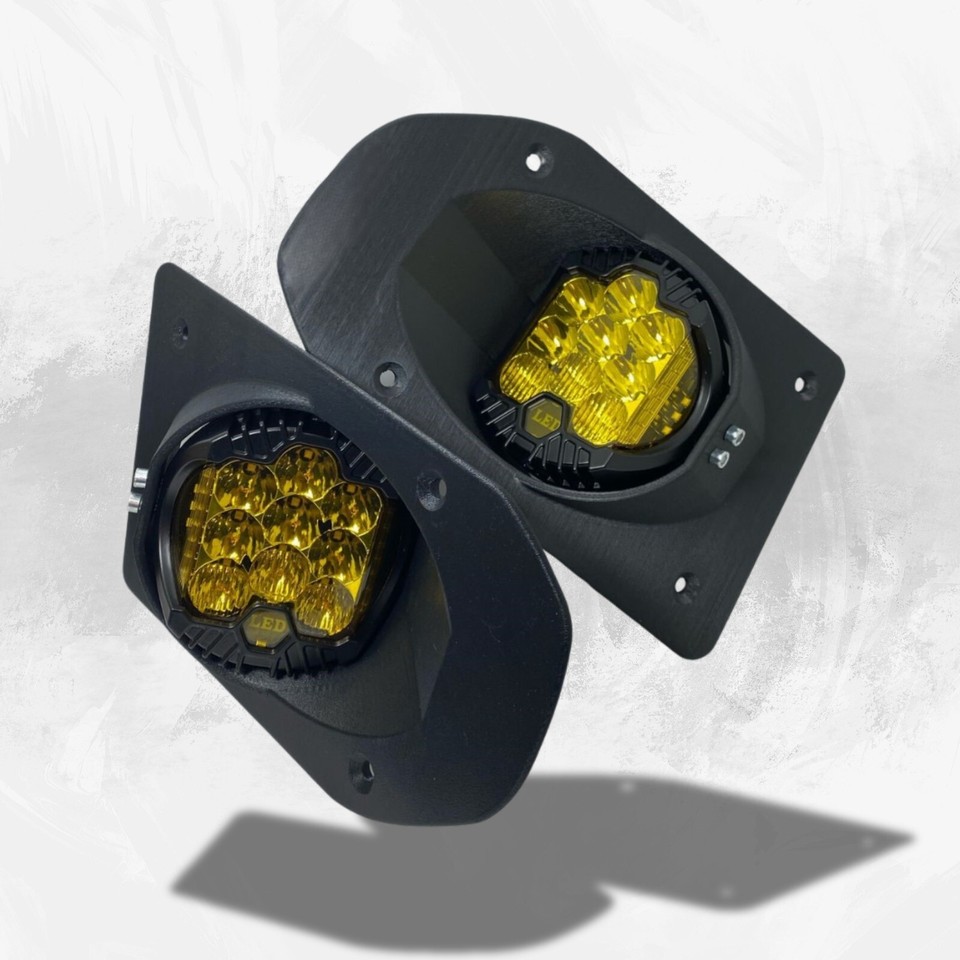Toyota FJ Cruiser 07-14 Fog Light Brackets | Fits 5" Round Pods | Wing ...