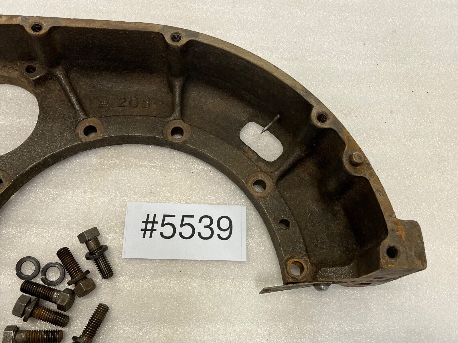1928 Chevrolet Car Cast Flywheel Cover Starter Mount w/Some Bolts #5539 ...