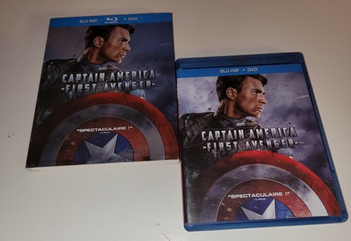 Blu-ray + DVD - Captain America - First Avenger - Bon État | eBay