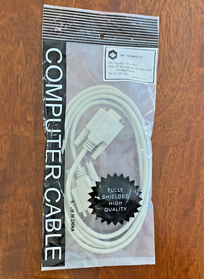 New SPC 6 Foot Serial Mouse DB9 Data Cable Male/Female | eBay