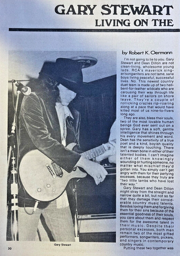 1982 Country Singers Gary Stewart & Dean Dillon | eBay