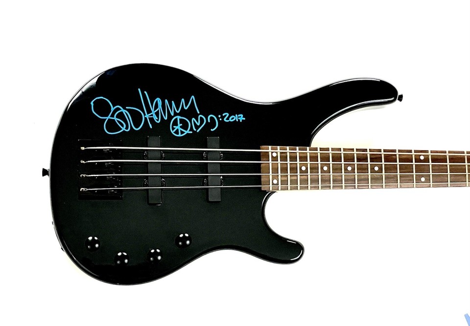 Stuart Hamm Signed Signature Model Hammer Bass Guitar Stu Photo Proof ...