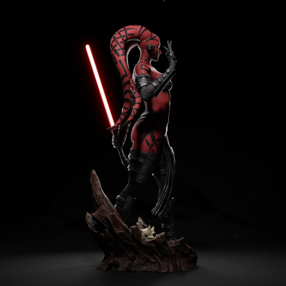 Darth Talon Unpainted Unassembled 3D printed Resin Model Kit GK2 | eBay