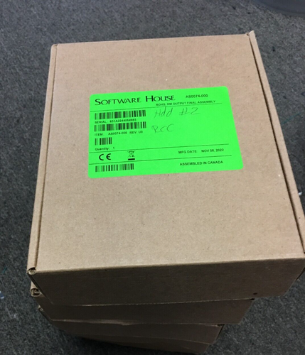 Software House AS0074-000 RM R/8 Output Relay Board -new open box | eBay