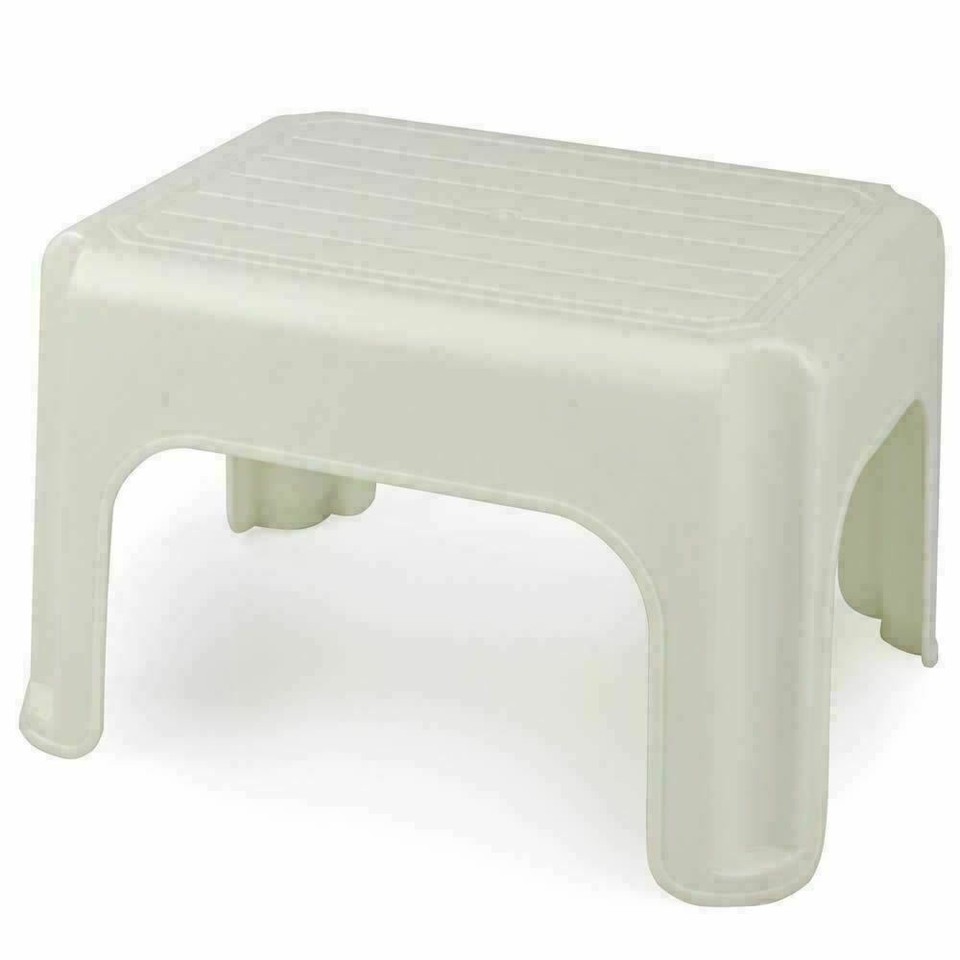 Plastic Step Up Stool Children Kids Toilet Potty Training Disability ...