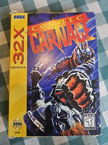 Cosmic Carnage Sega Genesis 32X Game 10086847000| eBay