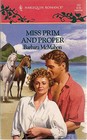 Miss Prim and Proper By Barbara McMahon | eBay