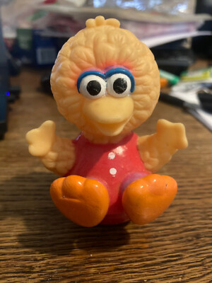 SESAME STREET BIG BIRD WEEBLE WOBBLE ROLY POLY FIGURE VINTAGE 1990 | eBay