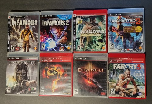 PS3 8 Game Bundle Lot - Action & Adventure, Horror, RPG | eBay