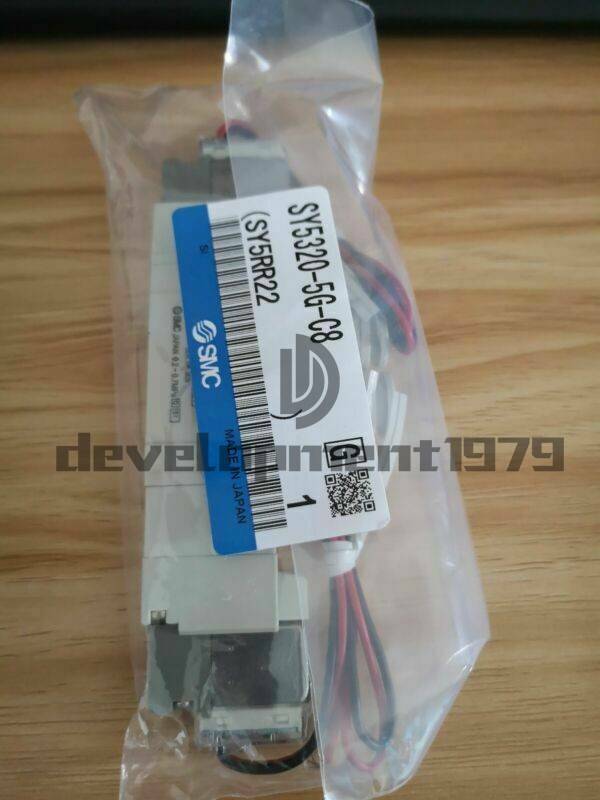 ONE New SMC SY5320-5G-C8 SY53205GC8 Solenoid Valve | eBay