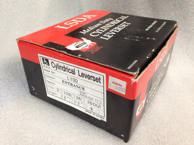 LSDA Medium Duty Cylindrical Leverset Door Handle L100 Entrance | eBay