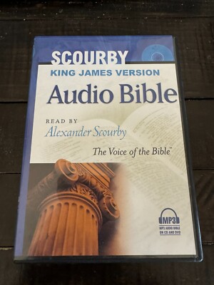 Scourby King James Version Audio Bible DVD/MP3 CD | eBay