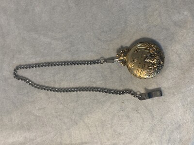 Vintage Details Bird Hunting Dog Pocket Watch Japan Movement | eBay
