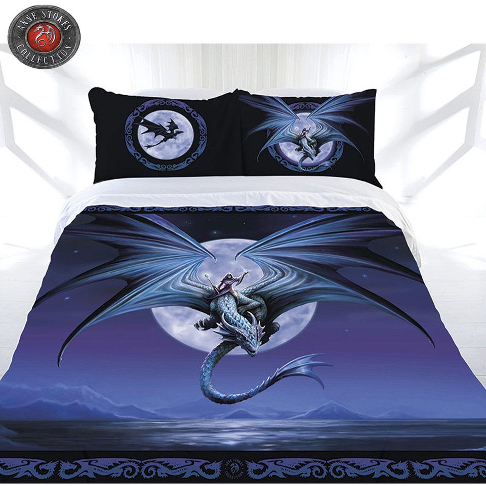 Anne Stokes Gothic Fantasy Quilt Doona Duvet Cover Set SINGLE DOUBLE ...