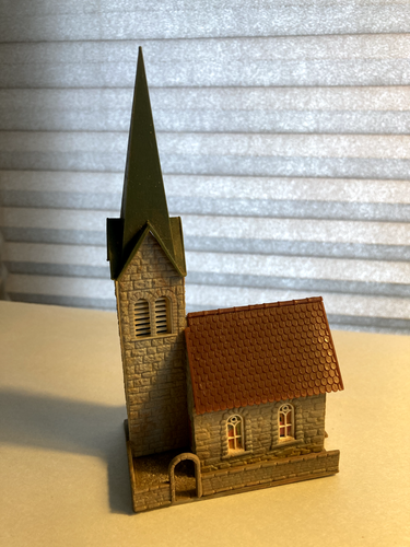 n scale Faller Church Building | eBay