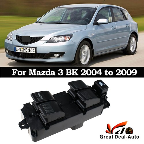 Master Power Window Control Switch Fits For Mazda 3 BK 2004-2009 4 ...