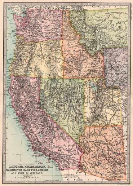 Mapa De California, Oregón Oregon County Map – Shown On Google Maps