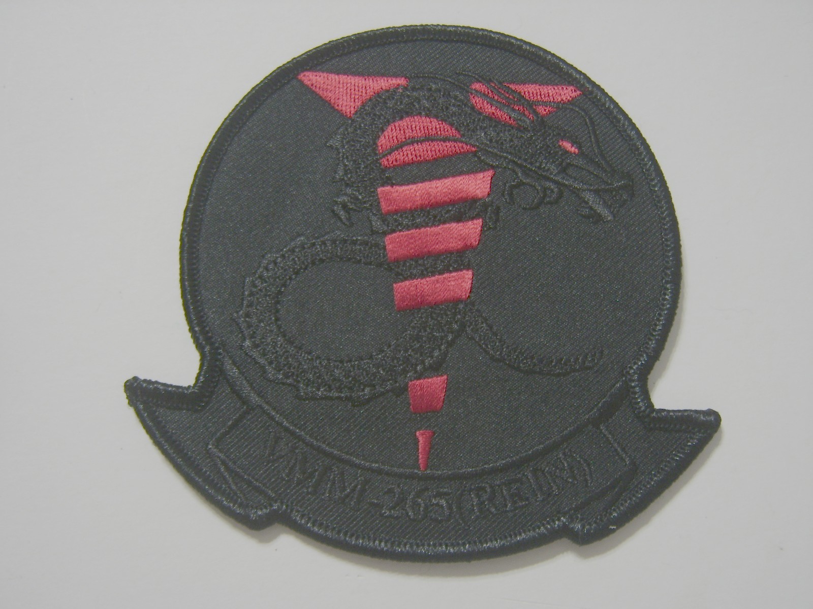 USMC AVIATION UNIT PATCH - VMM-265 (REINFORCED) SCREW PATCH:GA18-1 | eBay