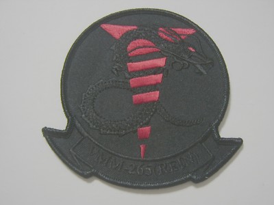 USMC AVIATION UNIT PATCH - VMM-265 (REINFORCED) SCREW PATCH:GA18-1 | eBay