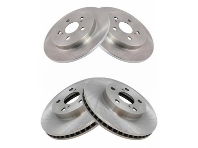 Brake Rotor Set 25XNFB91 for Toyota Prius Plug-In 2013 2010 2011 2012 ...