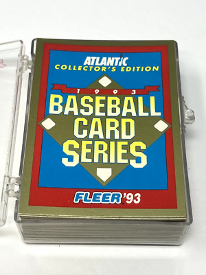 Atlantic Collector's Edition 1993 Fleer Complete Baseball 25 Card Set ...