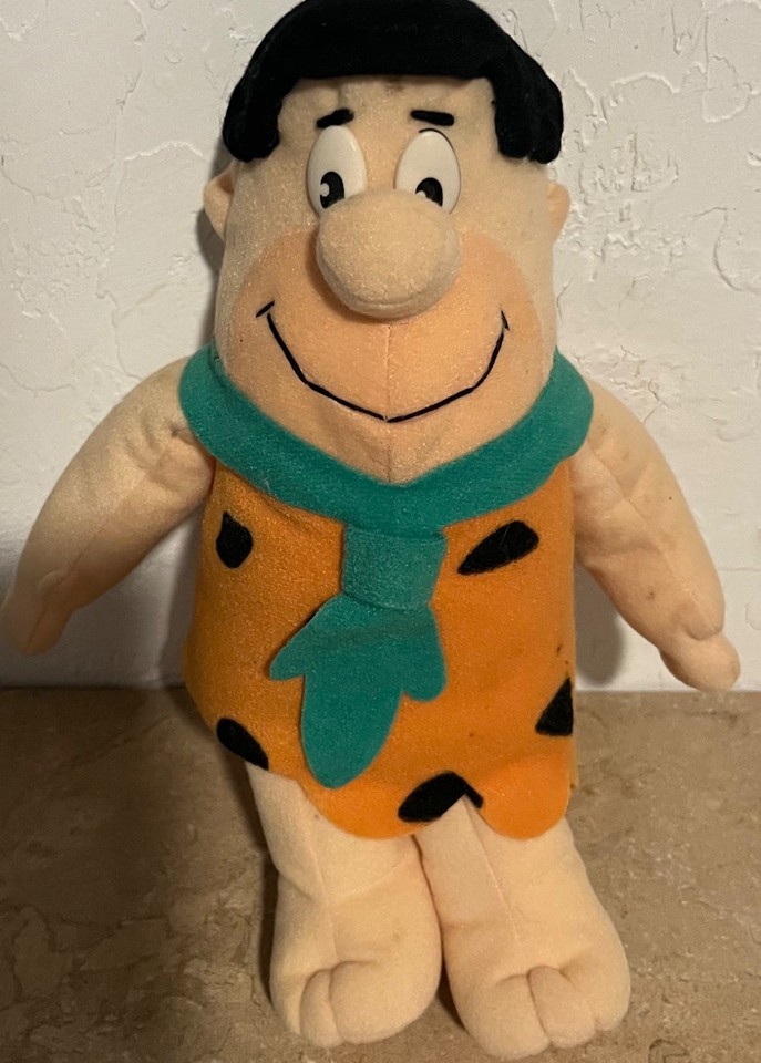 FRED FLINTSTONE DOLL Hanna Barbera Plush Figure | eBay