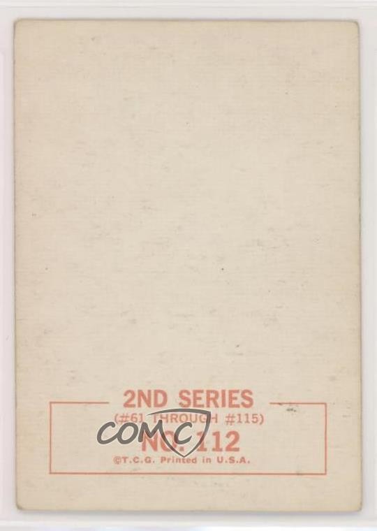 1964 Topps Beatles 2nd Series Red Back Ringo Starr #112 n1u | eBay