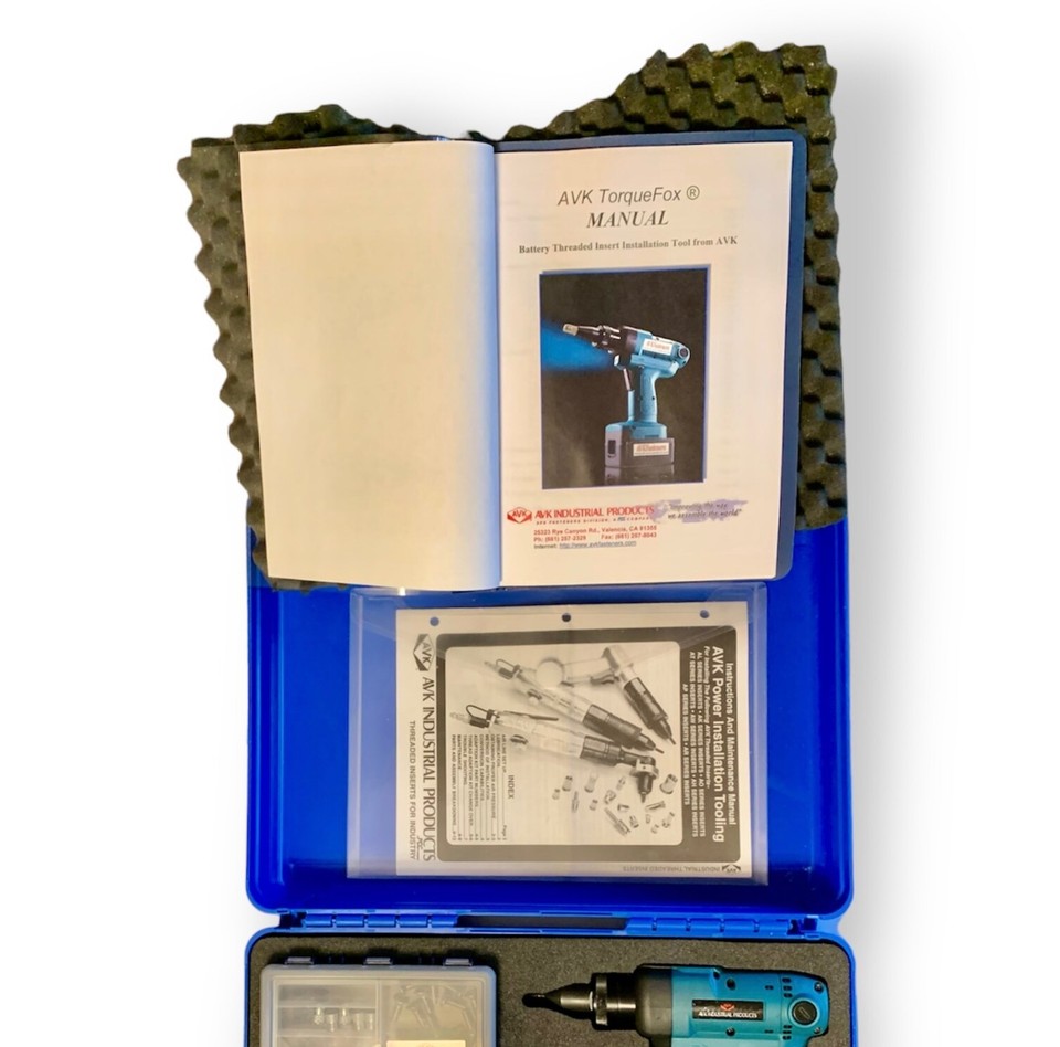 AVK Portable Battery Powered Blind Rivet Nut / Blind Rivet Stud Tool ...