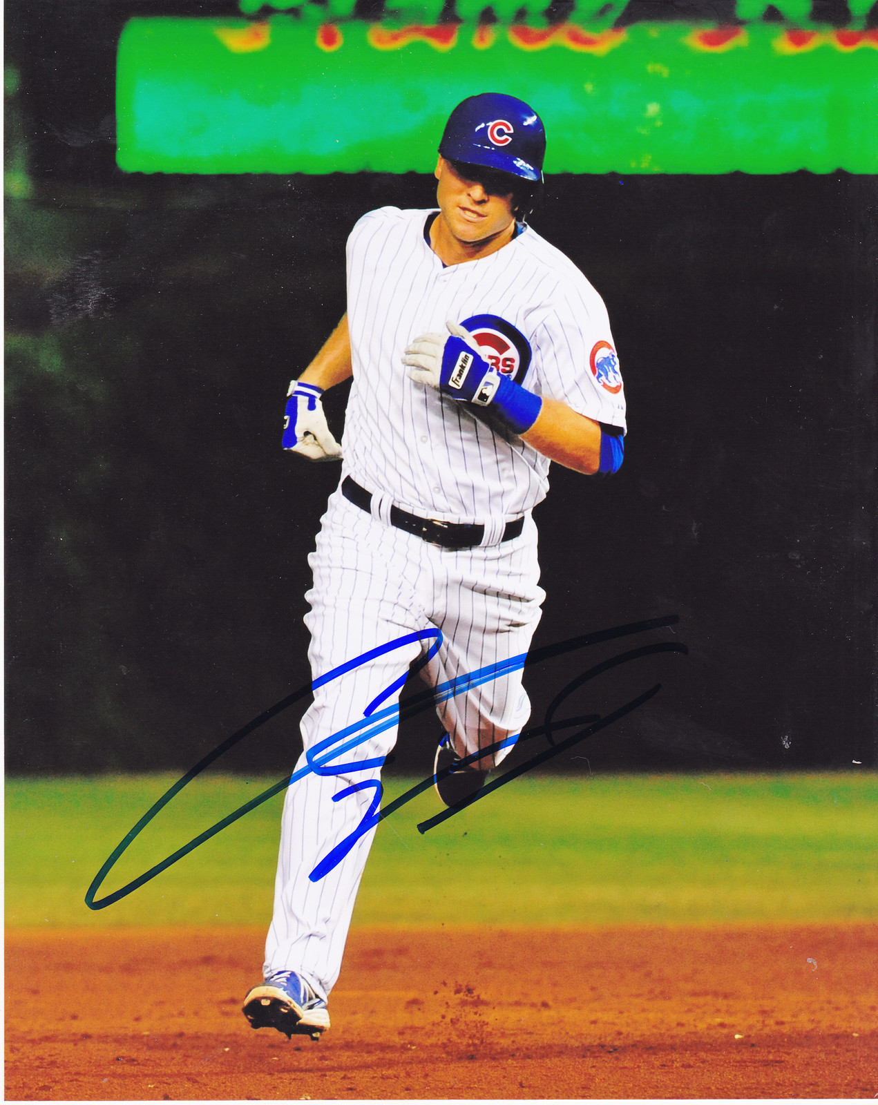CHRIS VALAIKA CHICAGO CUBS ACTION SIGNED 8x10 | eBay