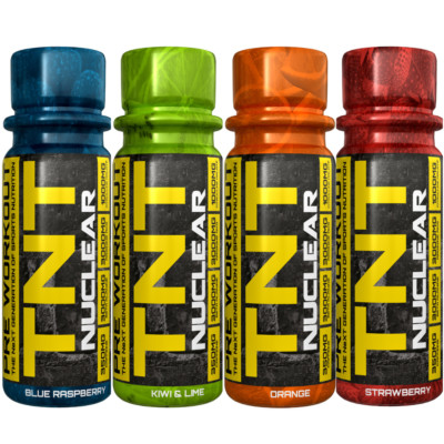 NXT Nuclear TNT Shots 12 x 60ml -Pre Workout Shots - All Flavours | eBay UK