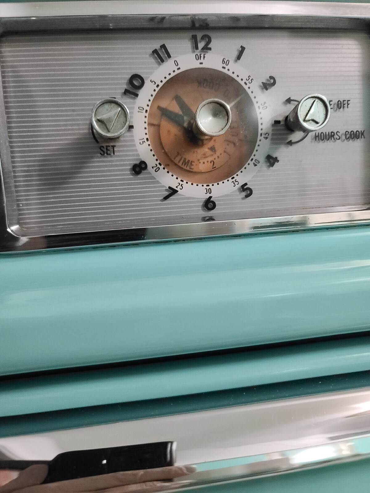 General Electric Wall Oven GE Vintage 1957 Working condition Green ...